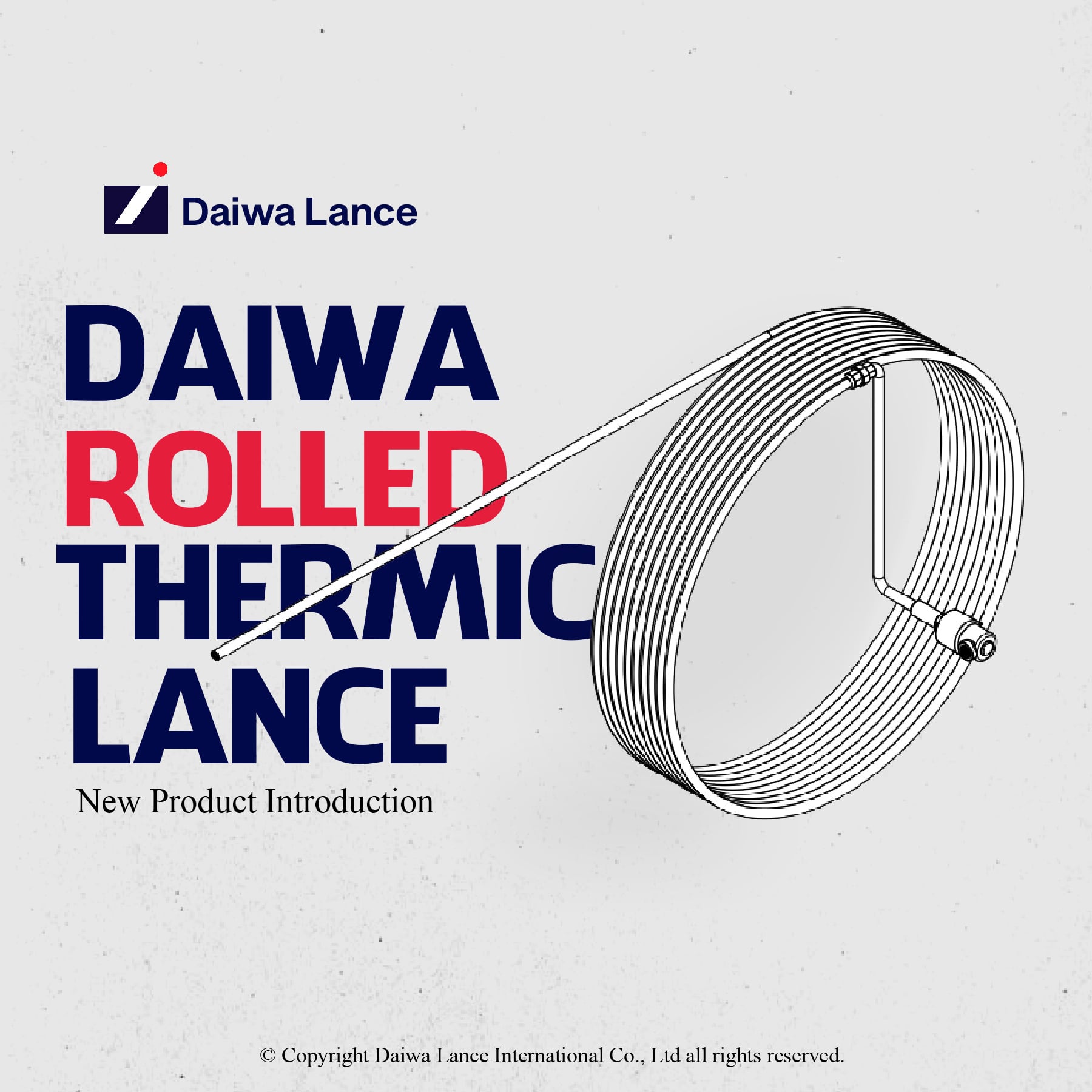 How to Use Daiwa Rolled Thermic Lance with Straighten & Reroll Machine?